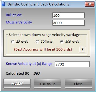 Ballistic Basics Screen Shots