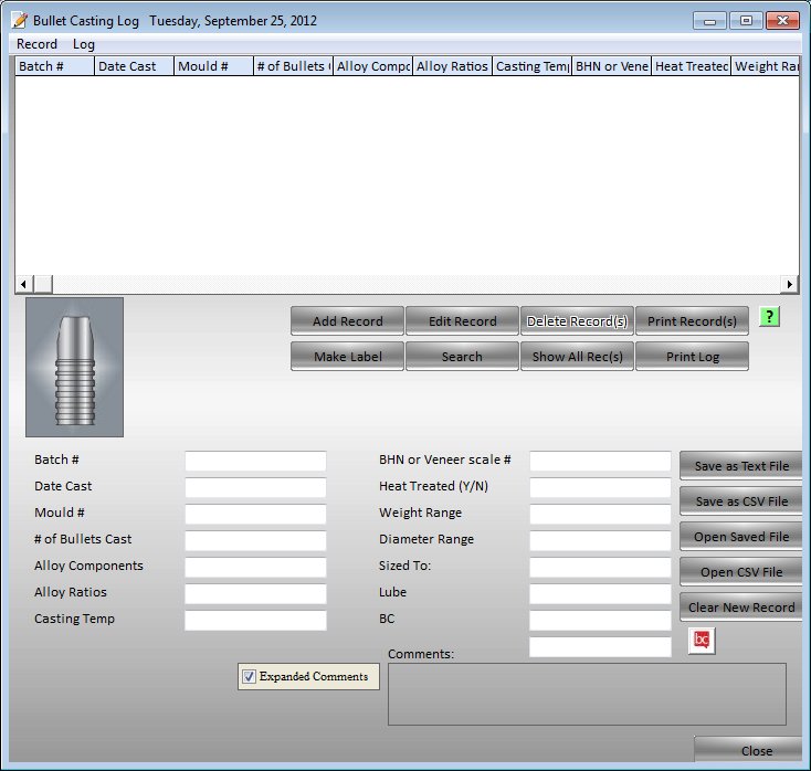 Ballistic Basics Screen Shots